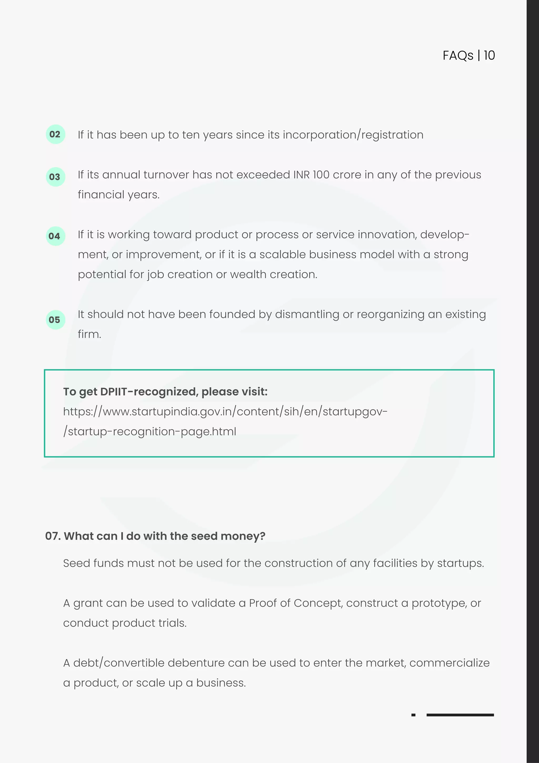 Startup india-seed-fund-scheme-sisfs-a-guide-by-startease | PDF