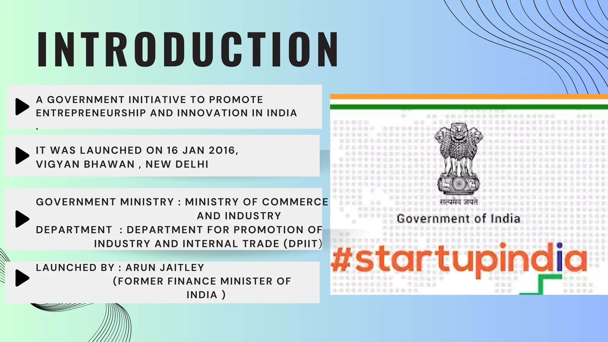 Startup india power point presentations. | PPT