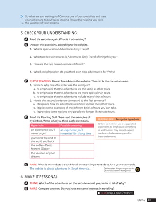 Startup 6 - Workbook - ENGLISH - Intermediate 3 | PDF