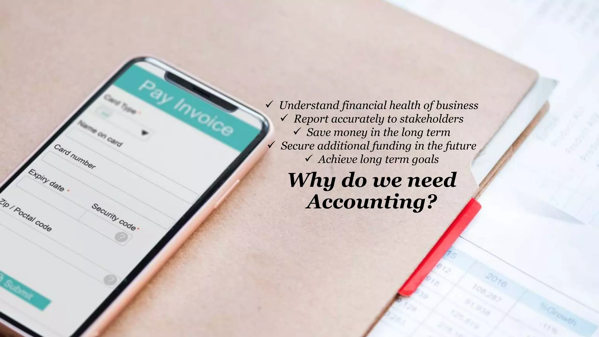 Accounting for Startups | PPTX