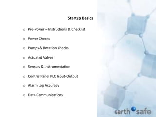 Technician Training: Startup Basics | PPT