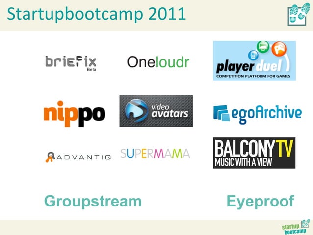Startupbootcamp Introduction | PPT