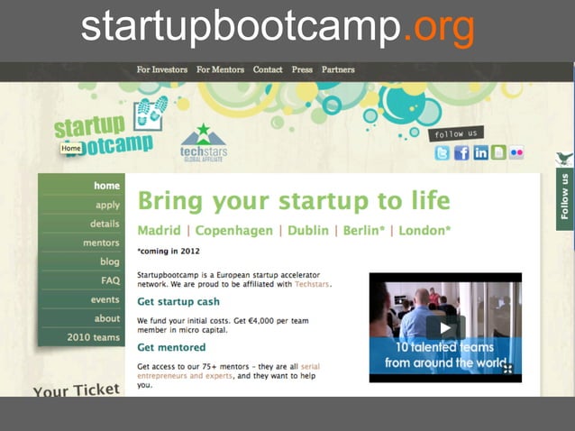 Startupbootcamp Introduction | PPT
