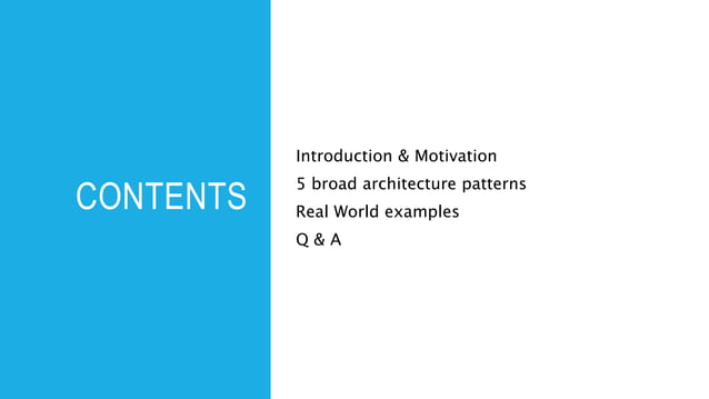 Maximizing Performance and Scalability with Architectural Patterns | PPT Maximizing Performance and Scalability with Architectural Patterns | PPT