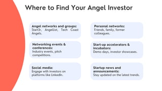 7 Tips to Get Angel Investors for Startup Business | PDF
