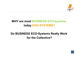 Ego Systems to Eco Systems in Business | PDF