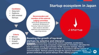 Startup Ecosystem in Japan & Opportunities for Chilean Entrepreneurs | PPT