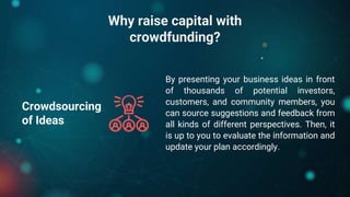 Startup Financing and Crowdfunding Lecture | PPTX