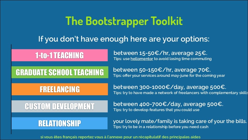 The Bootstrapper Toolkit If you
