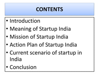 startup india powerpoint presentation | PDF