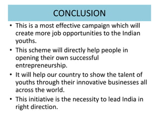 startup india powerpoint presentation | PDF