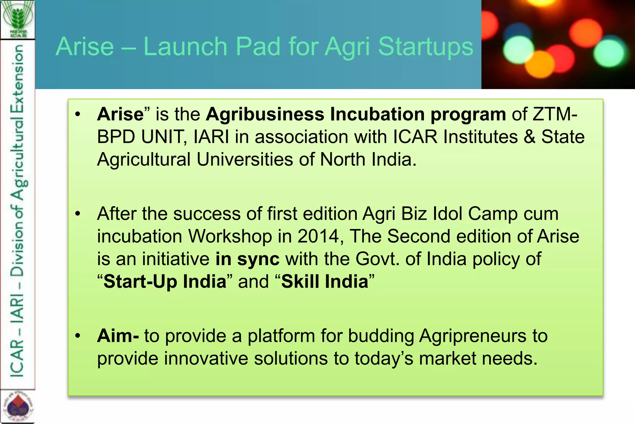 Startup india agri start-ups | PPTX