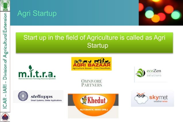 Startup india agri start-ups | PPTX