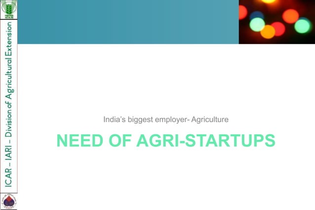 Startup india agri start-ups | PPTX