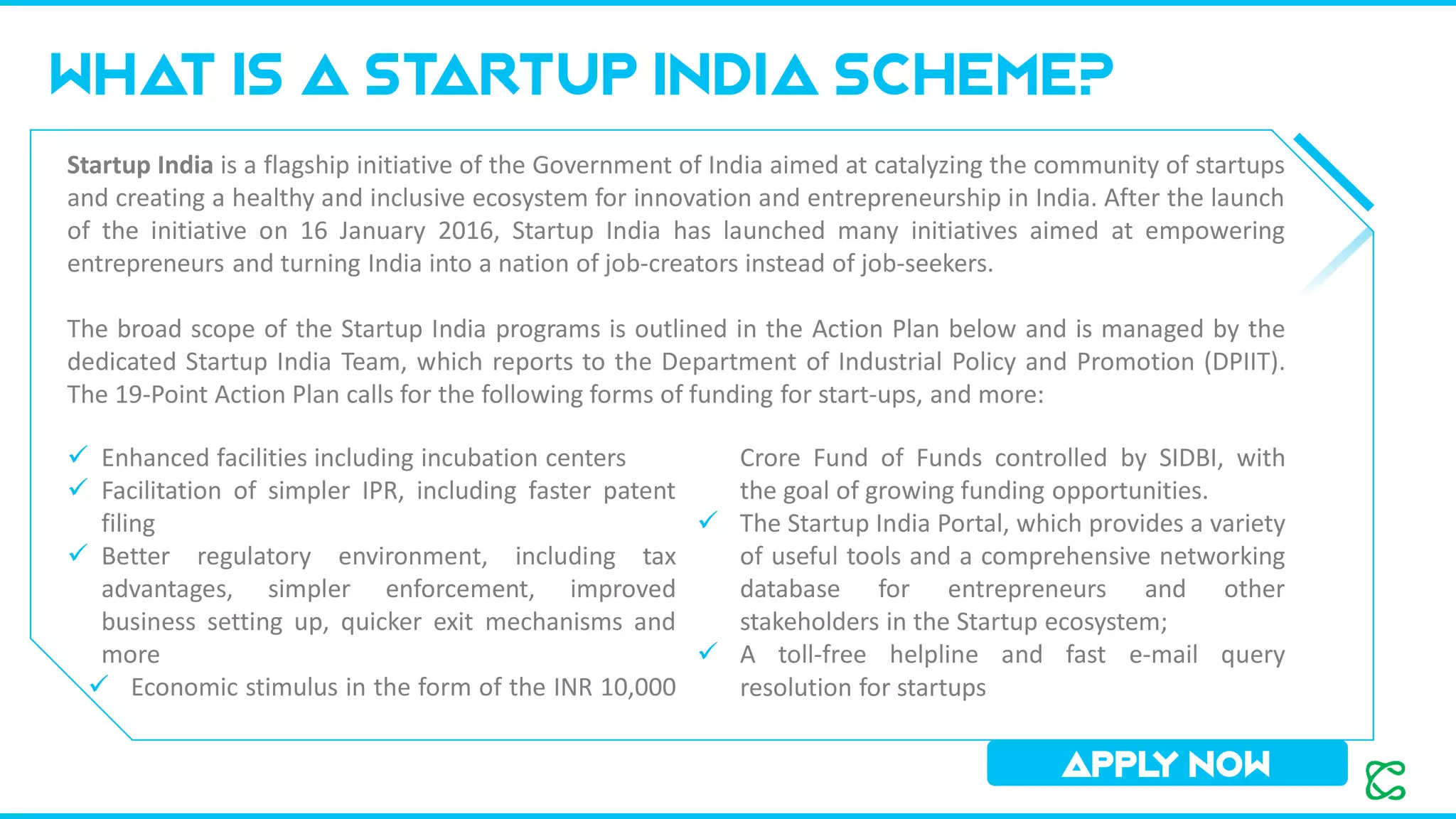 Startup india registration | PDF