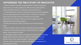 Start Up Innovative Vs Pmi Innovative | PPT
