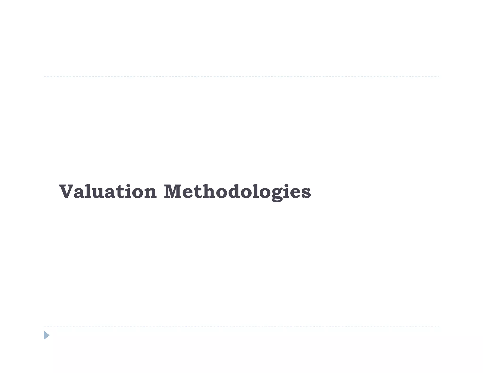 Startup valuation methods | PDF