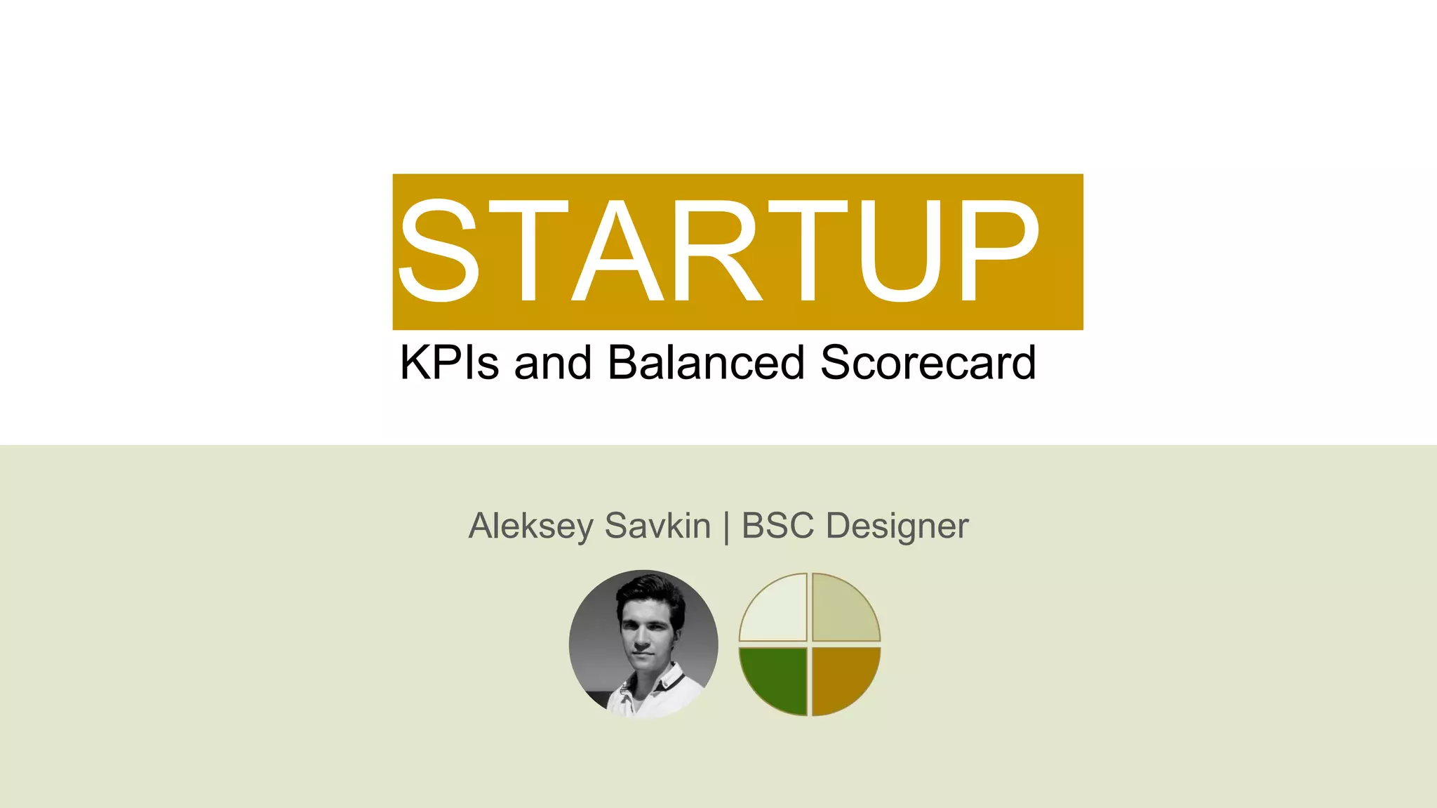 Startup KPIs and Balanced Scorecard | PPTX | Resume Writing and Advice ...