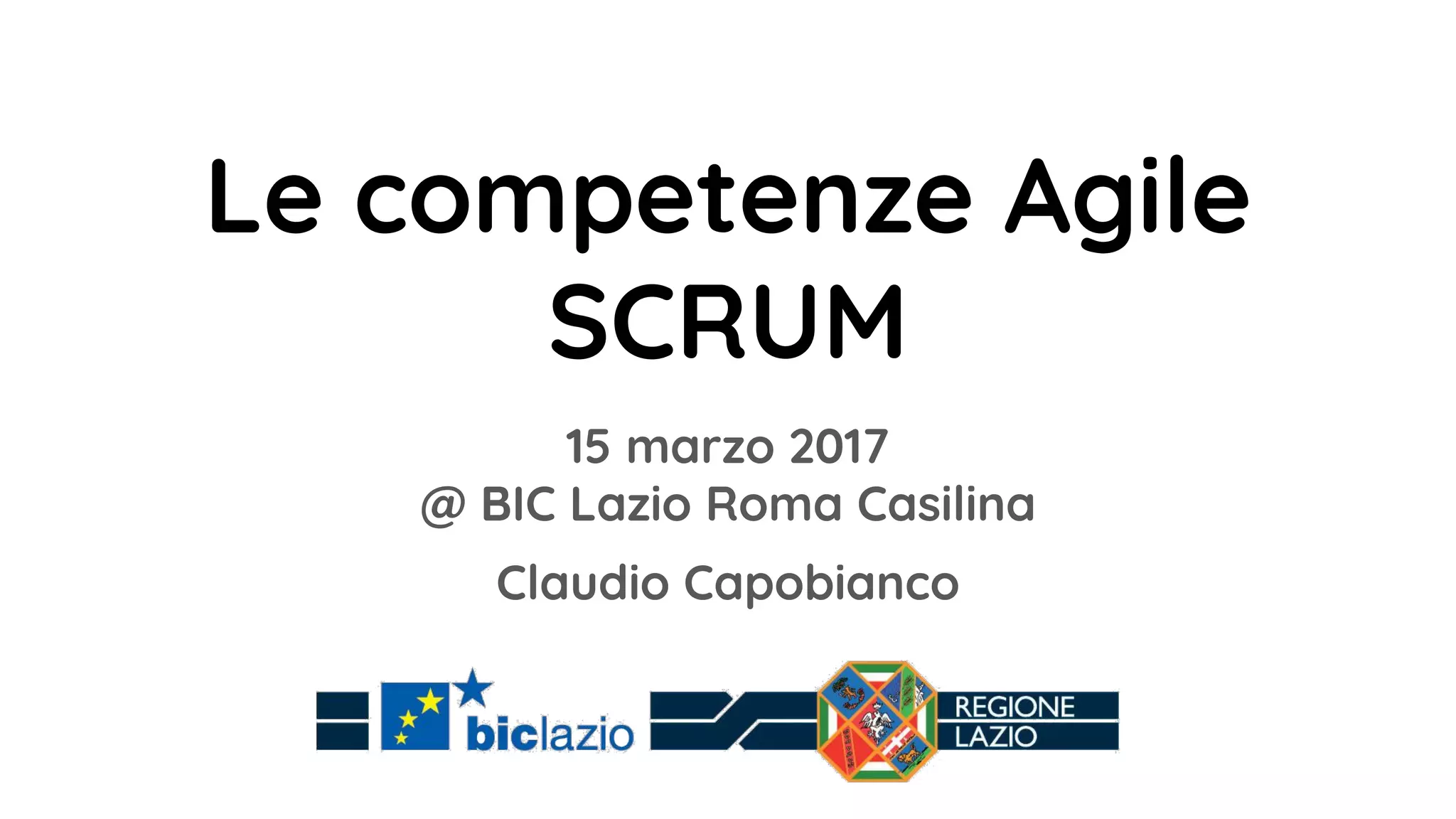 Le competenze Agile: SCRUM | PDF | Technology & Computing