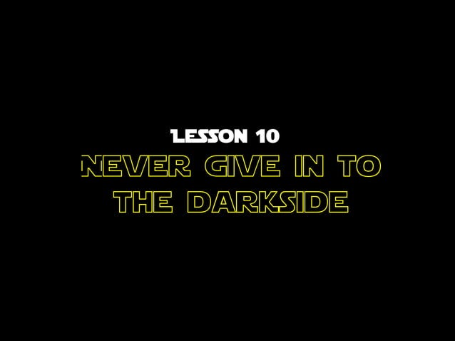 Star Wars Startup Lessons | PDF