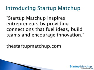 Startup Matchup NYCSW | PPT