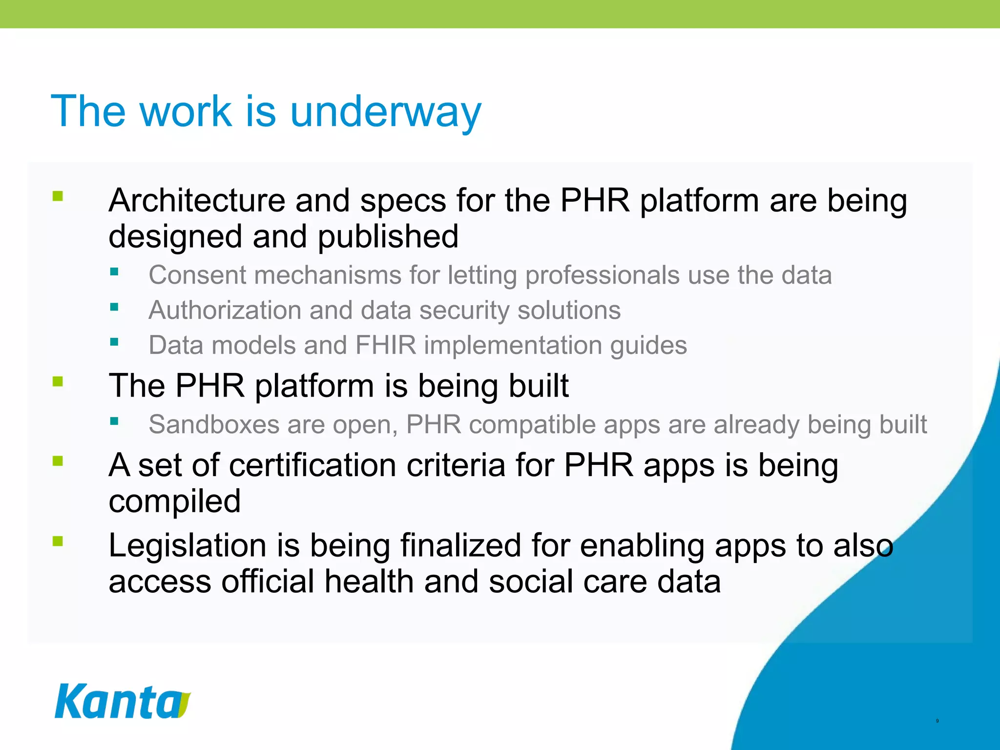 Finnish Personal Health Record (PHR) Platform | PDF | Computer Software ...