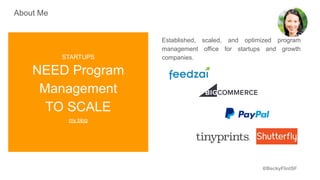 Startup program management | PDF