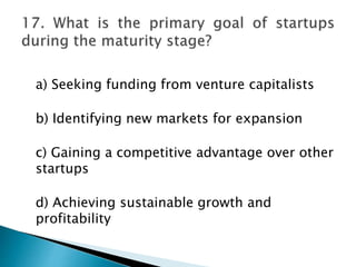 Start Up Quiz Based on Questions related to start ups.pptx