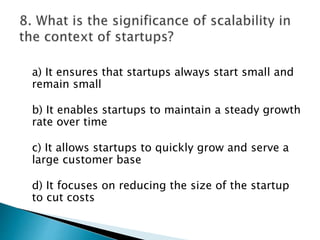 Start Up Quiz Based on Questions related to start ups.pptx