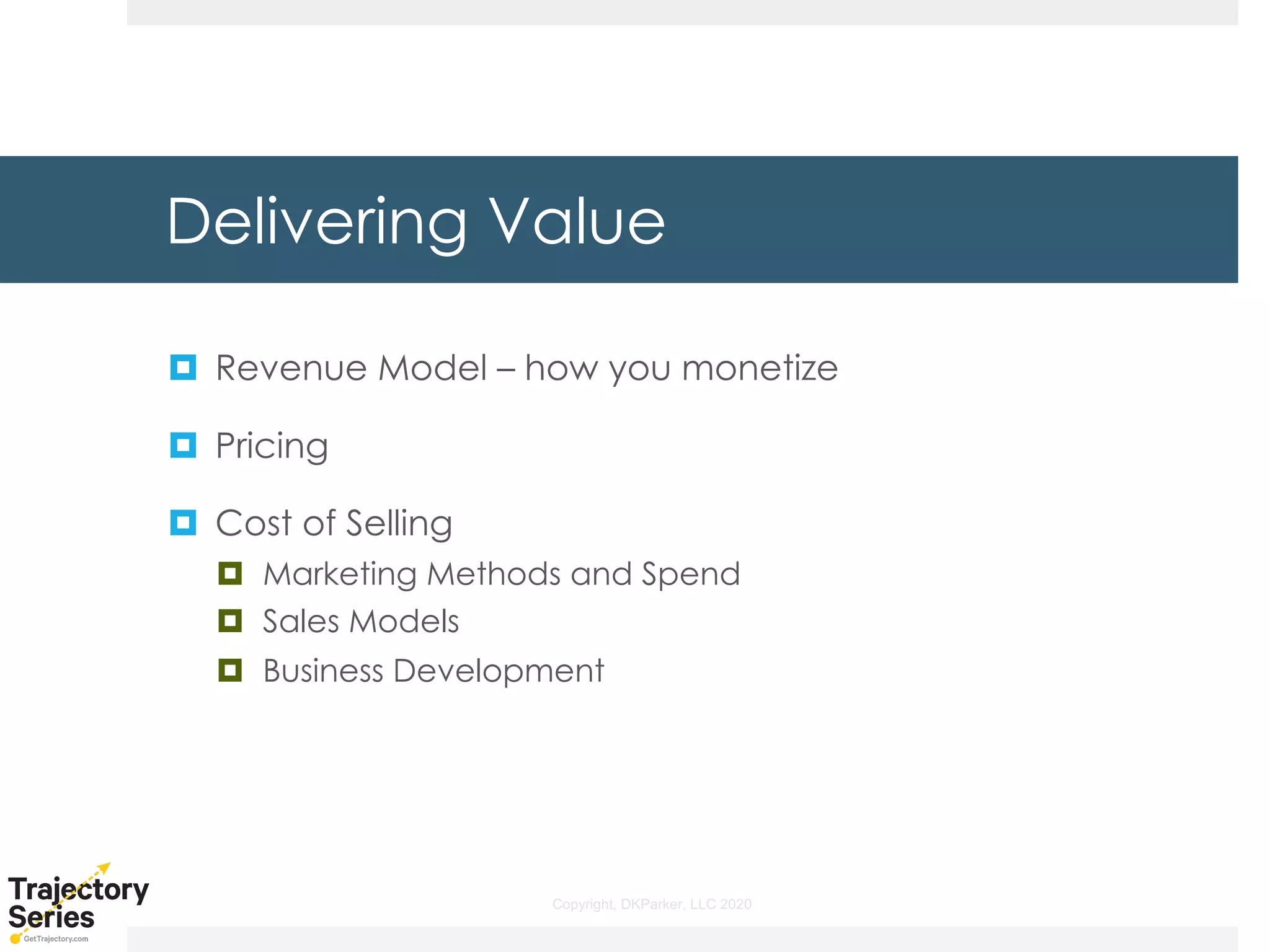 Startup Revenue Models, Pricing and Enterprise Value | PPT
