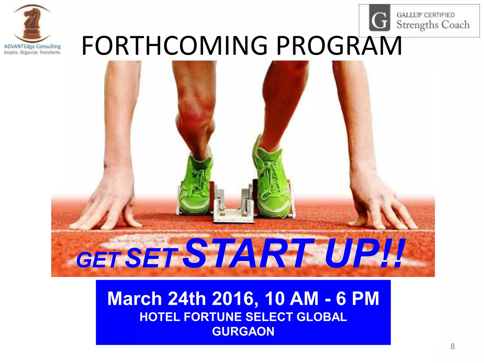 Startups smarten up | PPTX