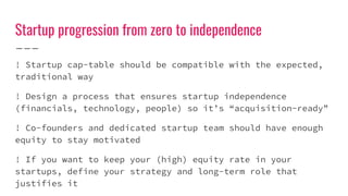 Startup studio fundraising fundamentals | PDF