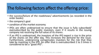 Start up to Going IPO | PPT