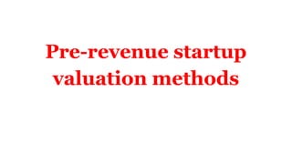 Startup valuation | PDF