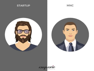 Startup vs Mnc | PPT