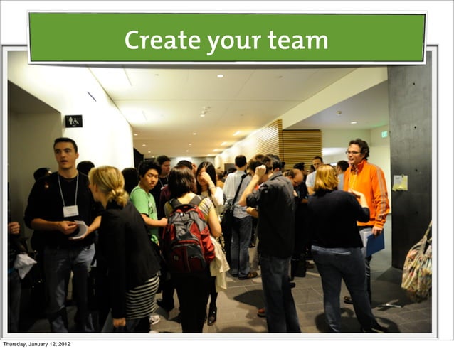 StartupWeekend slide deck | PPT