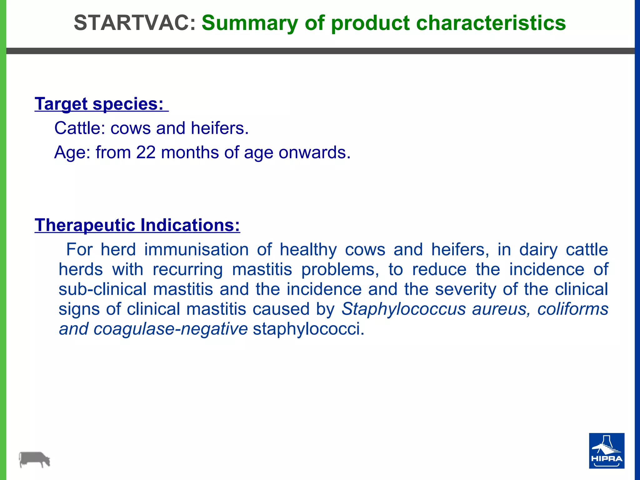 Startvac mechanism of action | PPT | Chemistry | Science