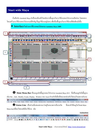 Start with maya | PDF