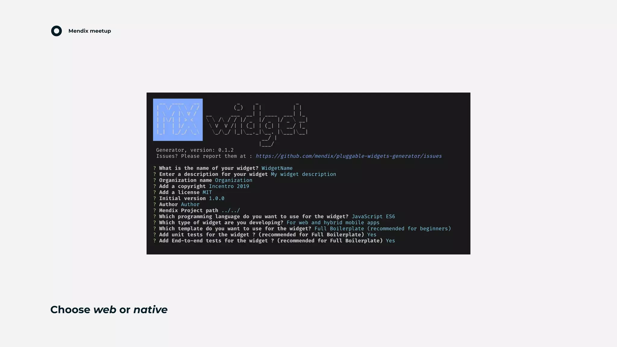 Start with Mendix Native Mobile and Pluggable Widgets | PPT