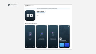 Start with Mendix Native Mobile and Pluggable Widgets | PPT