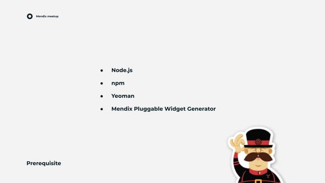 Start with Mendix Native Mobile and Pluggable Widgets | PPT