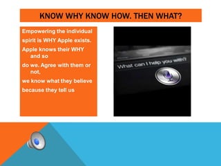 Aaron Jones Powerpoint on Start With Why | PPTX | Science