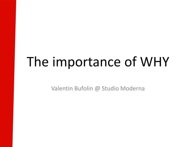 Start with why | PPT