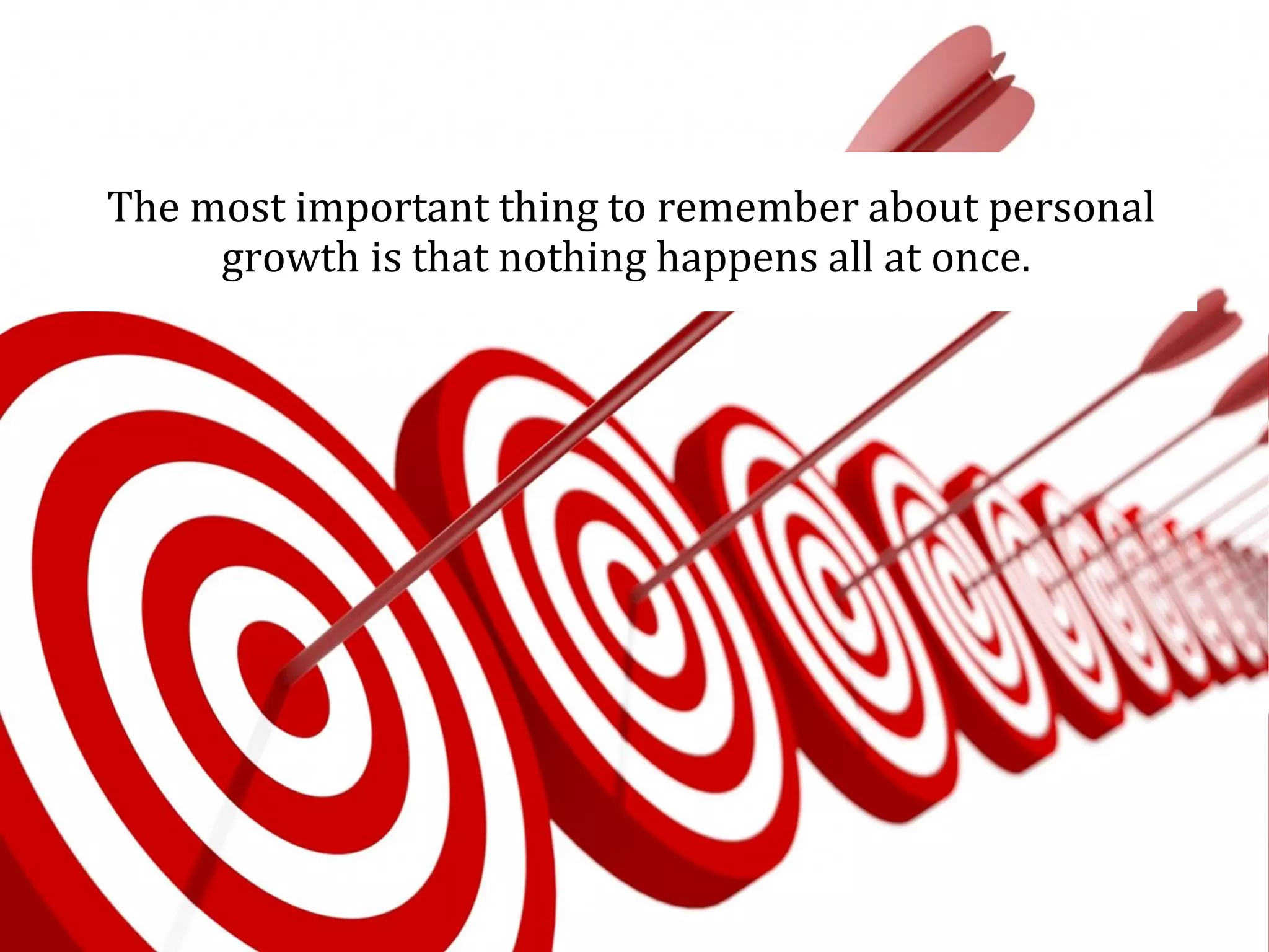 Start Your Journey Of Personal Growth | PDF