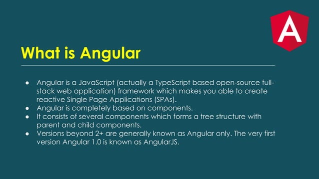 Start your journey with angular | Basic Angular | PPT Start your journey with angular | Basic Angular | PPT
