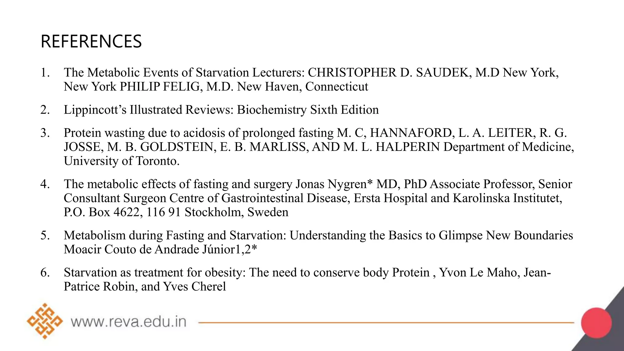 Starvation ppt | PPTX