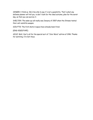 Star Wars Transcript | DOC