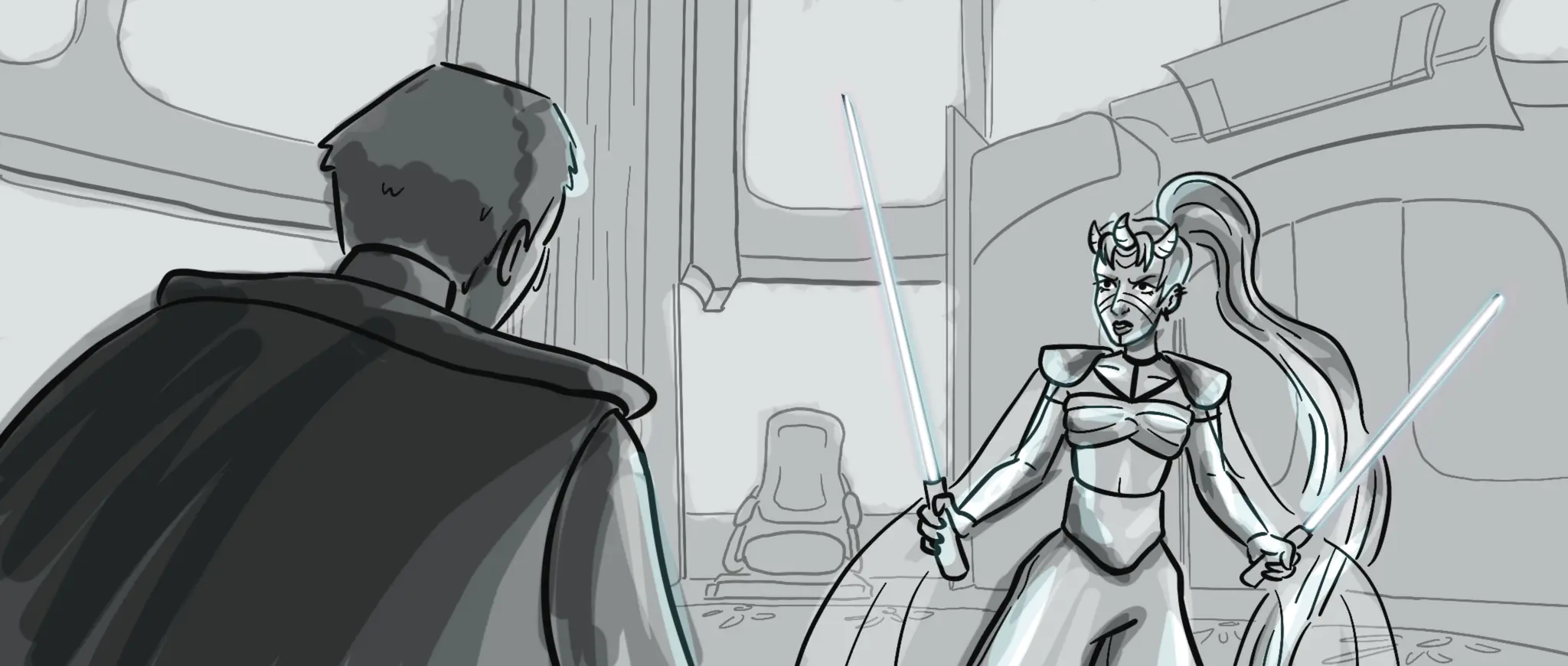 Star Wars Inspired Lightsaber Battle Assignment | PDF