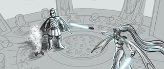 Star Wars Inspired Lightsaber Battle Assignment | PPT