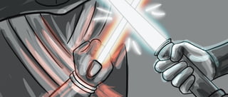 Star Wars Inspired Lightsaber Battle Assignment | PPT